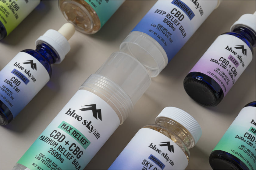 Potent CBD Balms, Oils & Gels for Pain, Sleep & Calm | Blue Sky CBD ...
