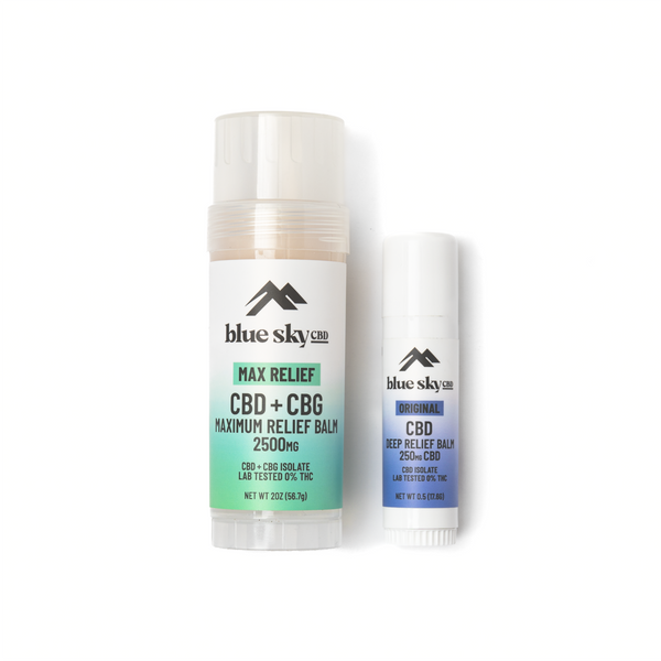 CBD + CBG Oil, Gels, and Balm for Max Relief | Blue Sky CBD